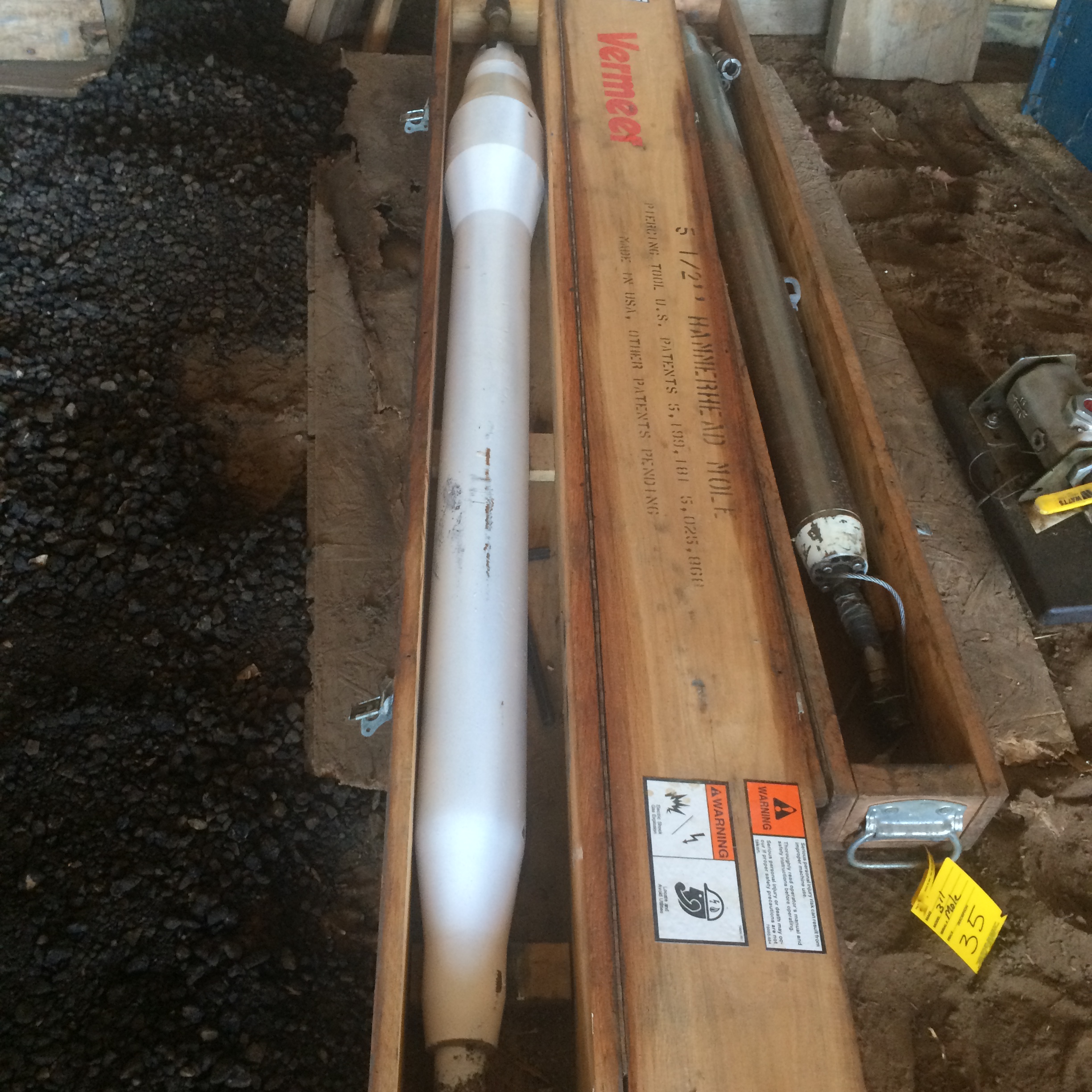 Vermeer 5 1/2" hammerhead mole