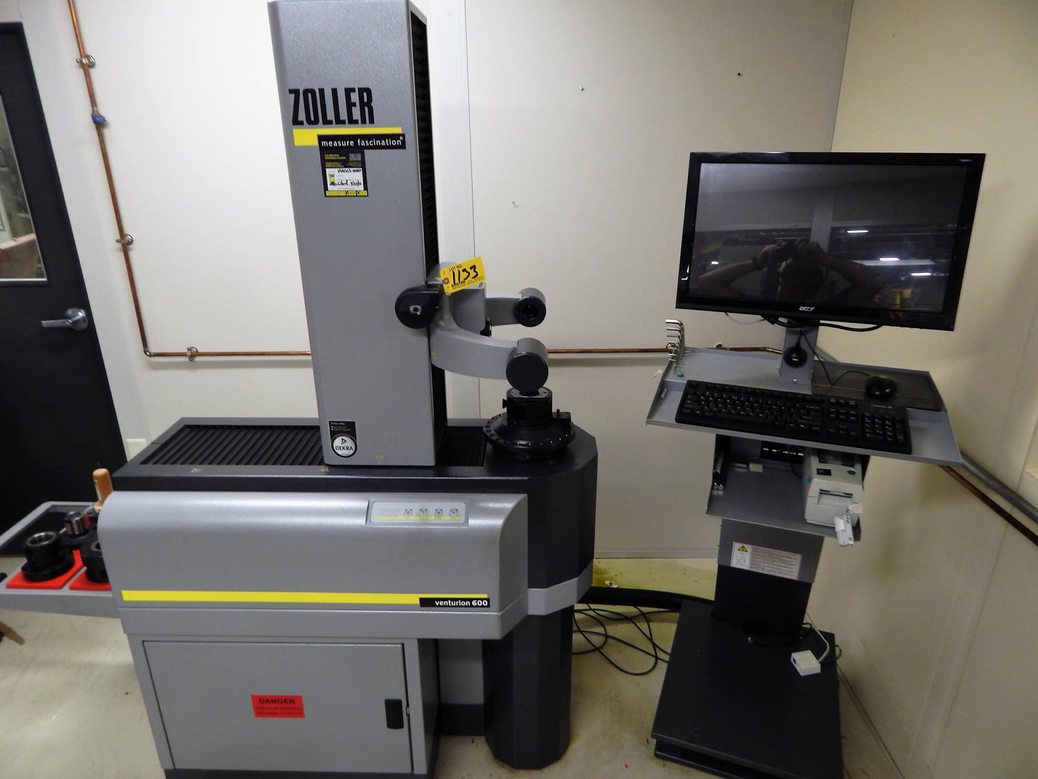 ZOLLER MEASURE FASCINATION VENTURION 600 TOOL PRESETTER, S/N: V660C3-00262