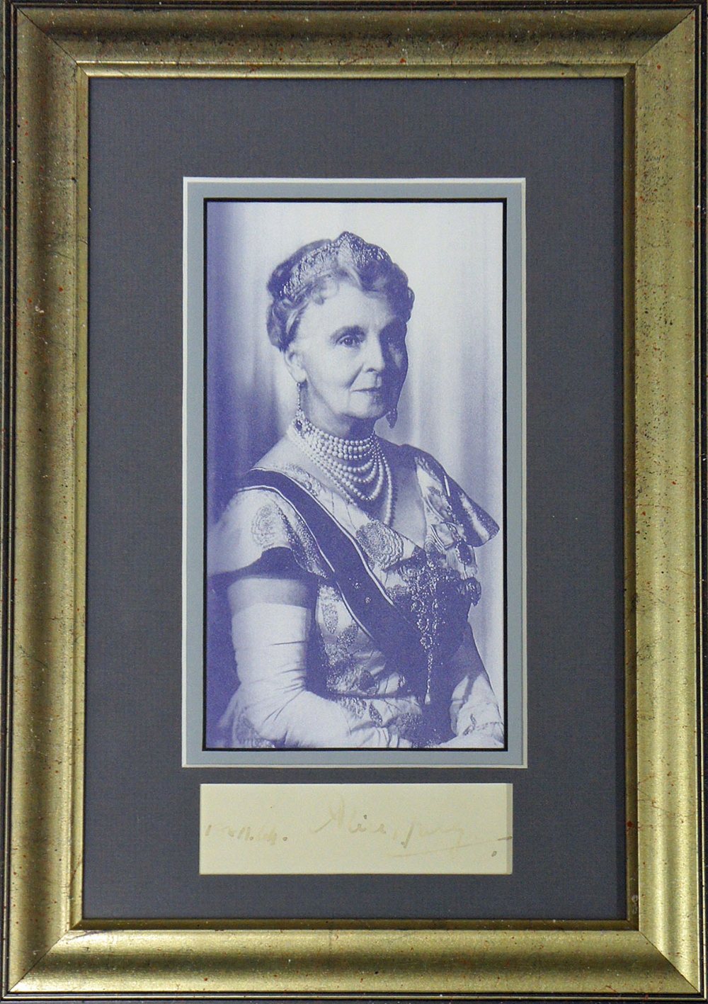 Royalty HRH Princess Alice Mary Countess of Athlone signed print ...