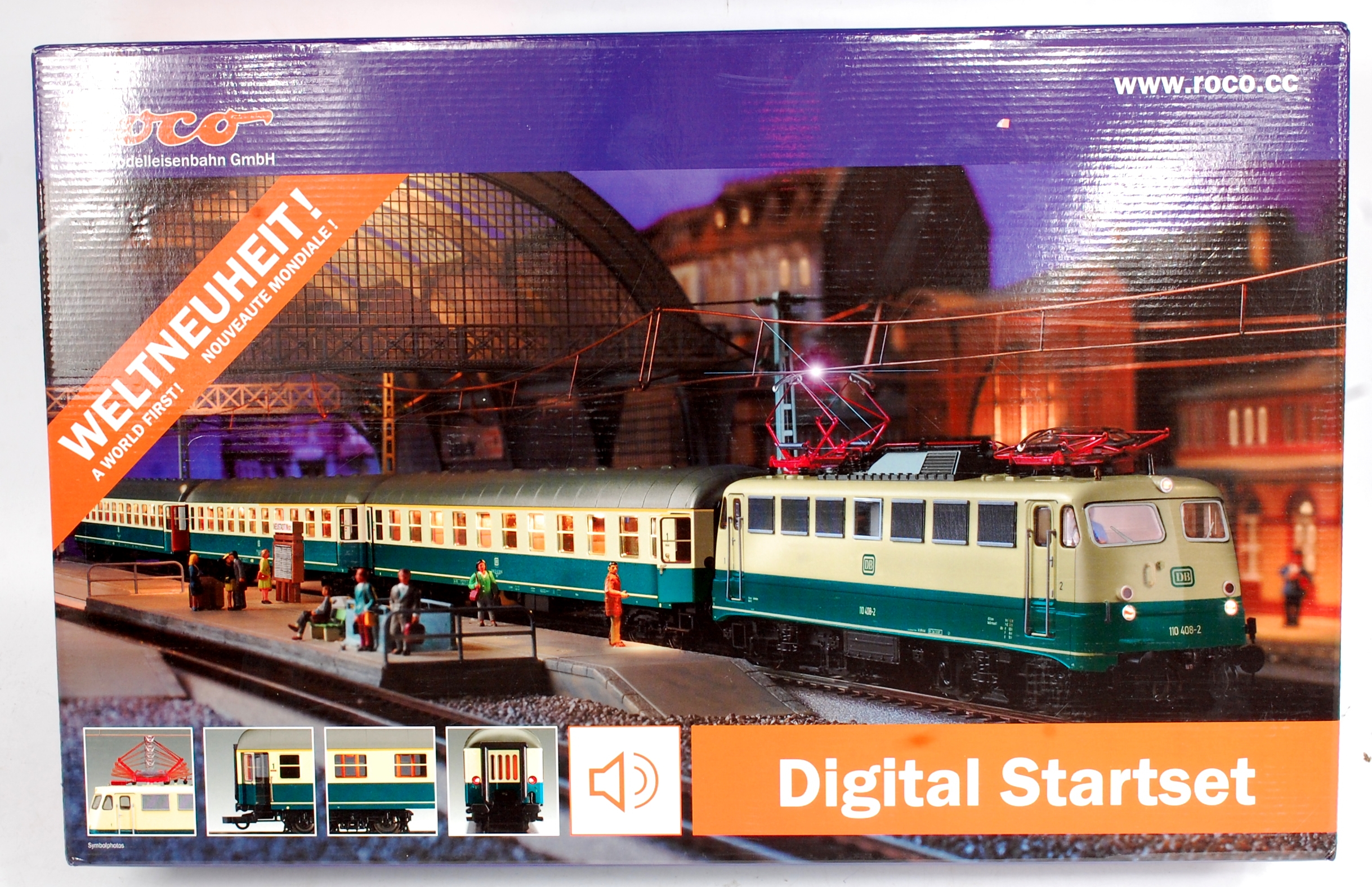 Roco HO Scale No.41275 Digital Starter Set, comprising of Electric ...