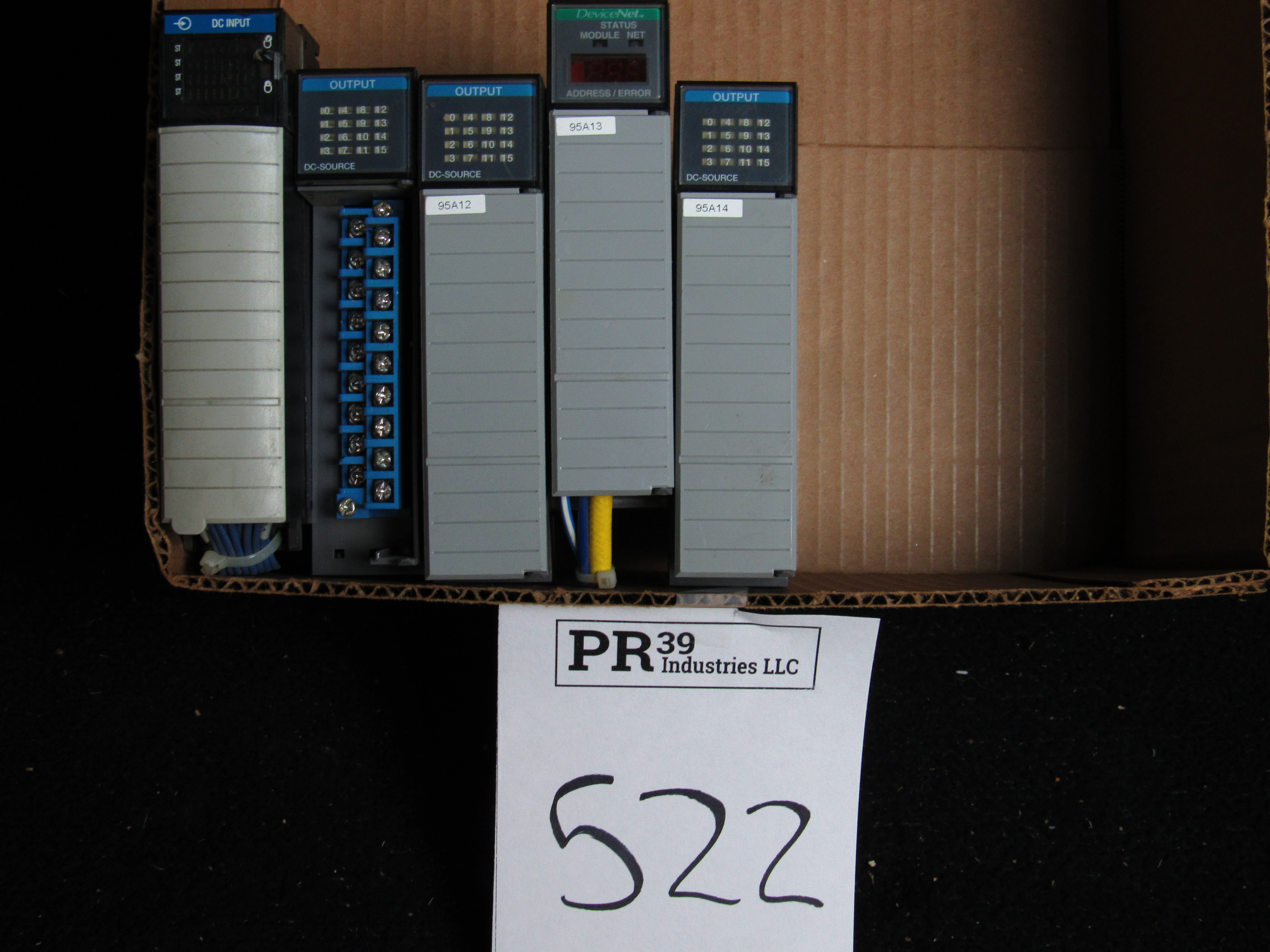 LOT OF 5 ALLEN BRADLEY PLC CARDS 3 - 1746-OB16, 1 - 1747-SDN, 1 - 1756 ...