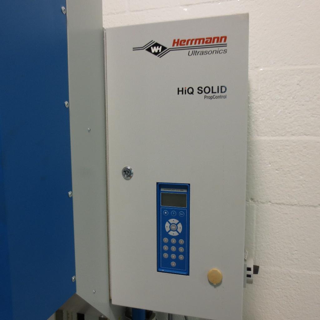 Herrmann Ultrasonics Model HiQ Solid STE 1600 Ultrasonic Plastic Welder ...