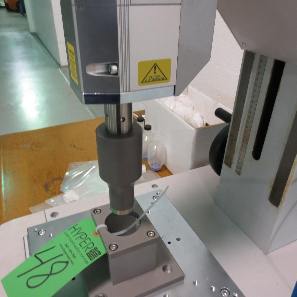 Herrmann Ultrasonics Model HiQ Solid STE 1600 Ultrasonic Plastic Welder ...