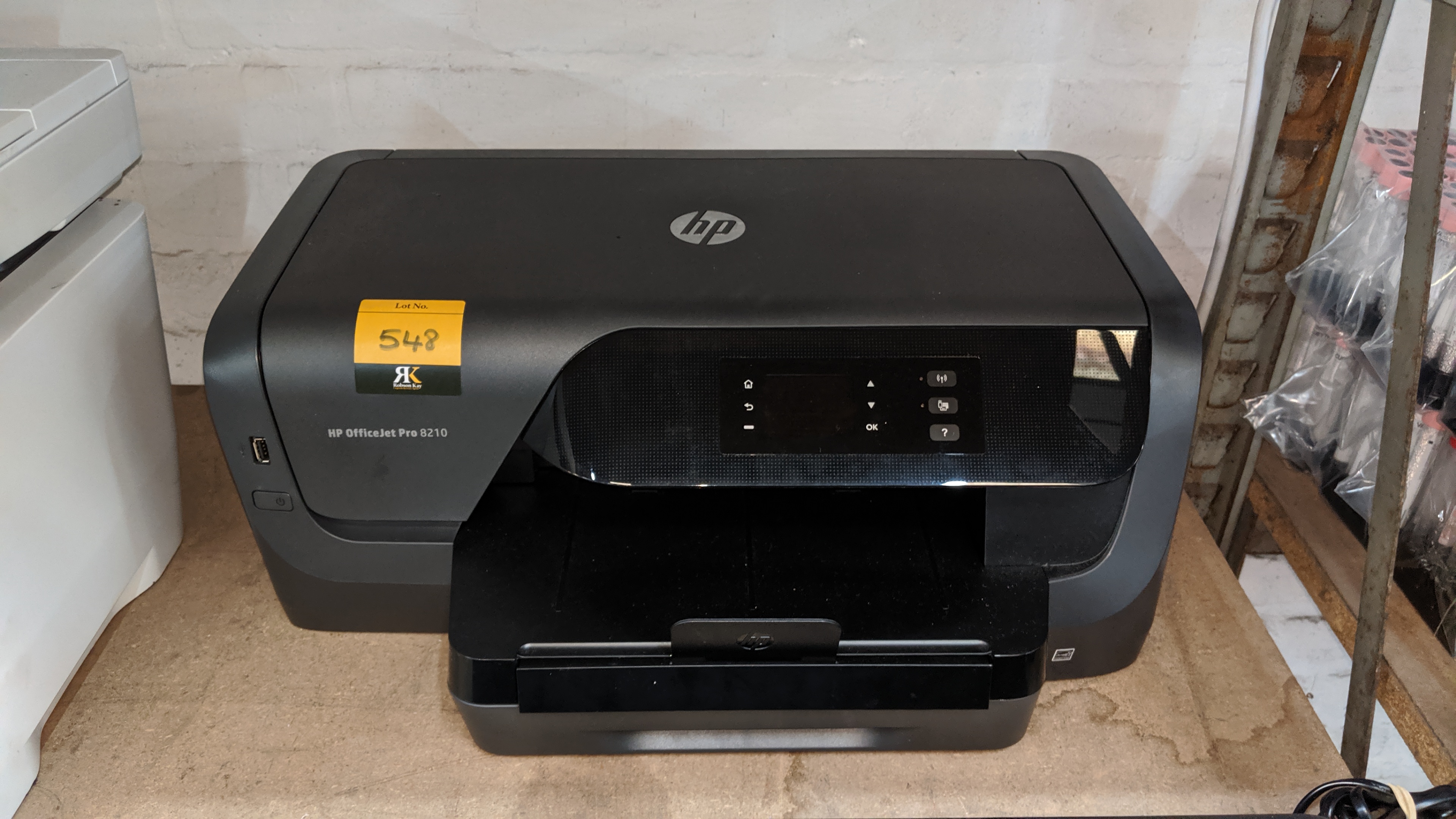 HP OfficeJet Pro 8210 multifunction printer. This is one of a large ...