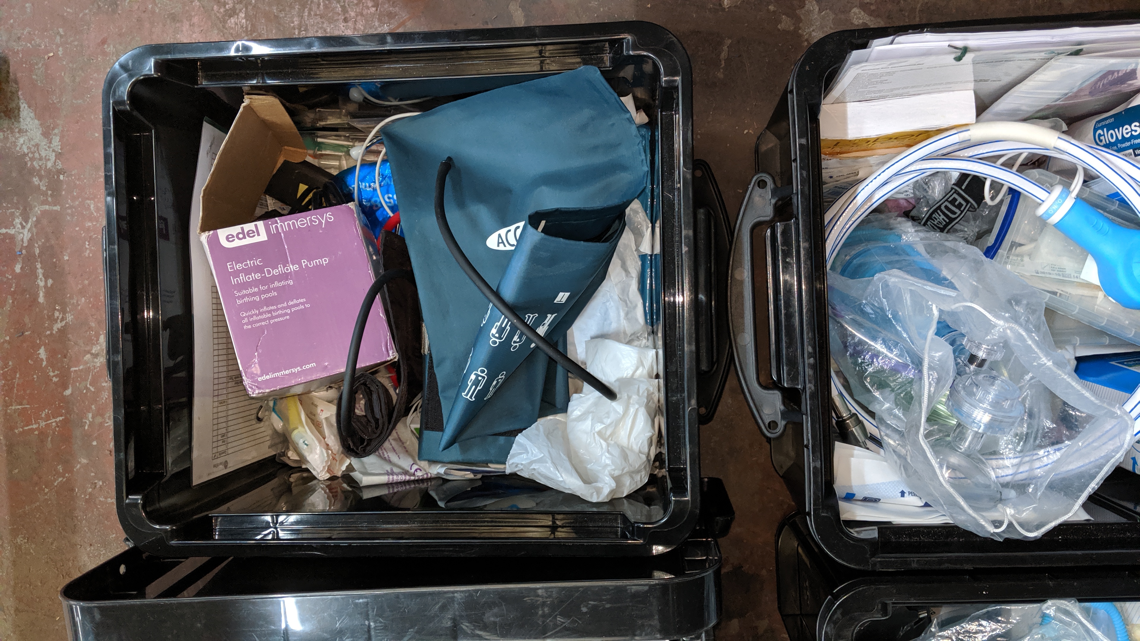 4 crates & their contents of medical equipment - crates included. This ...
