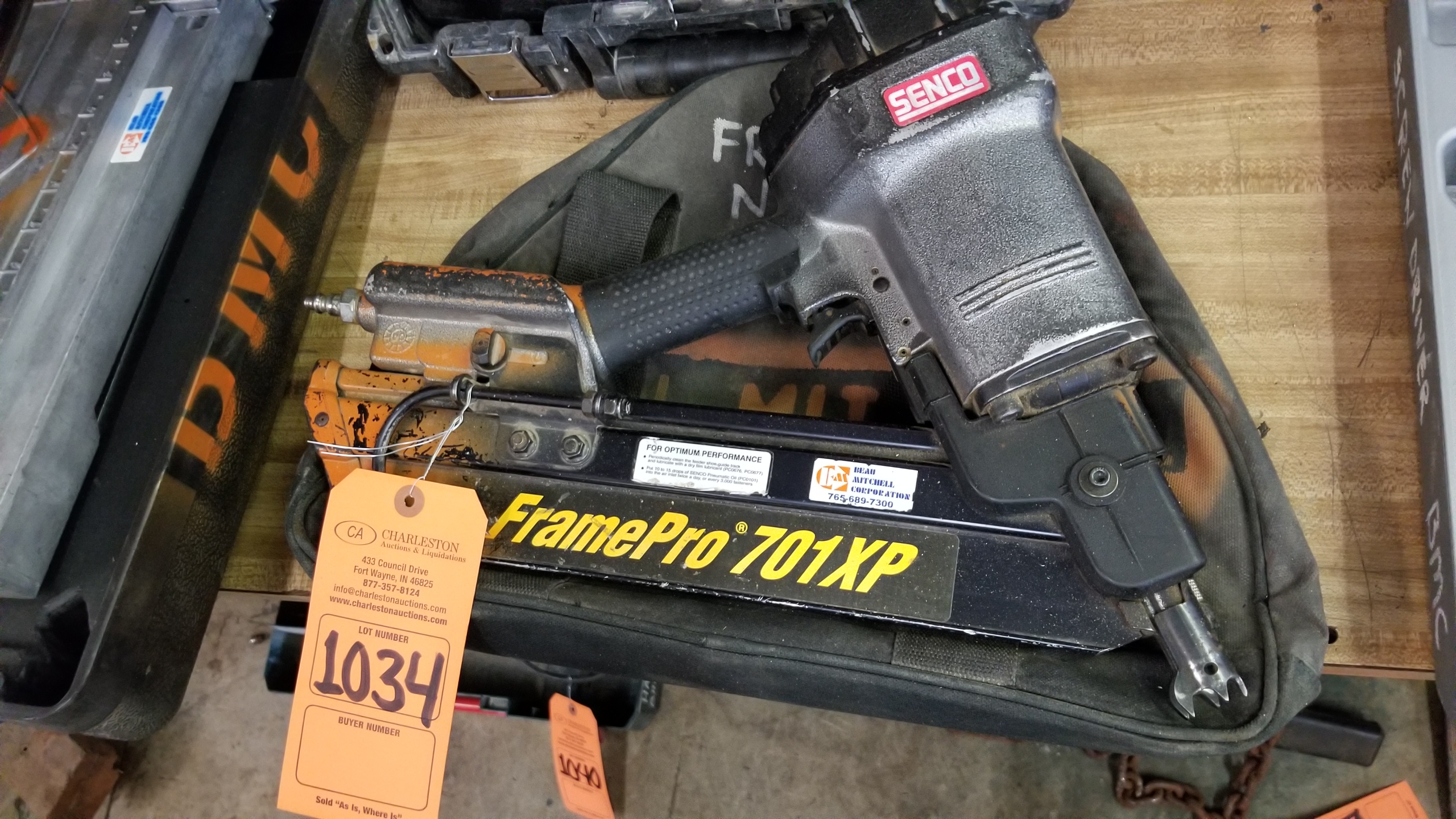 SENCO FRAMEPRO 701XP PNEUMATIC FRAMING NAILER