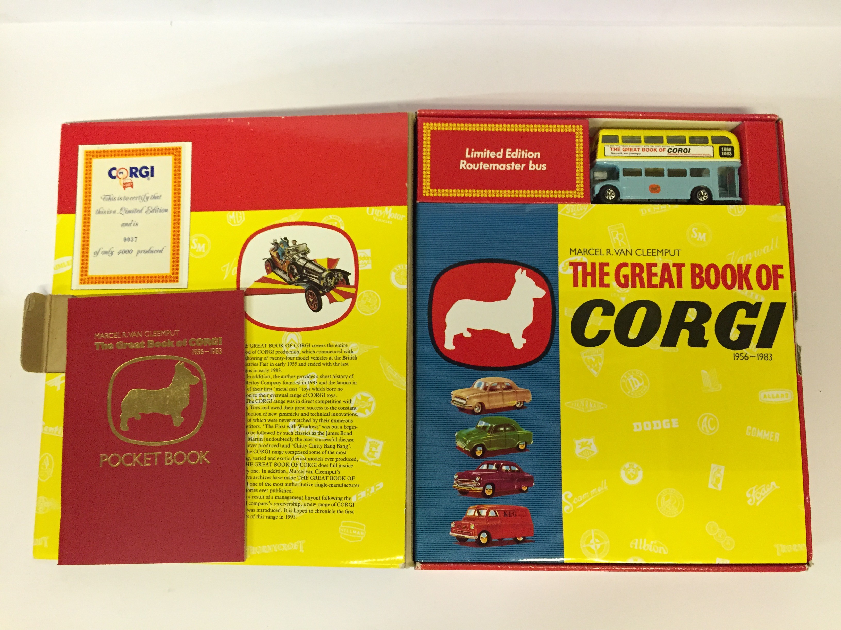 Corgi 'The Great Book Of Corgi 1956-1983', Marcel R.Van Cleemput (New ...