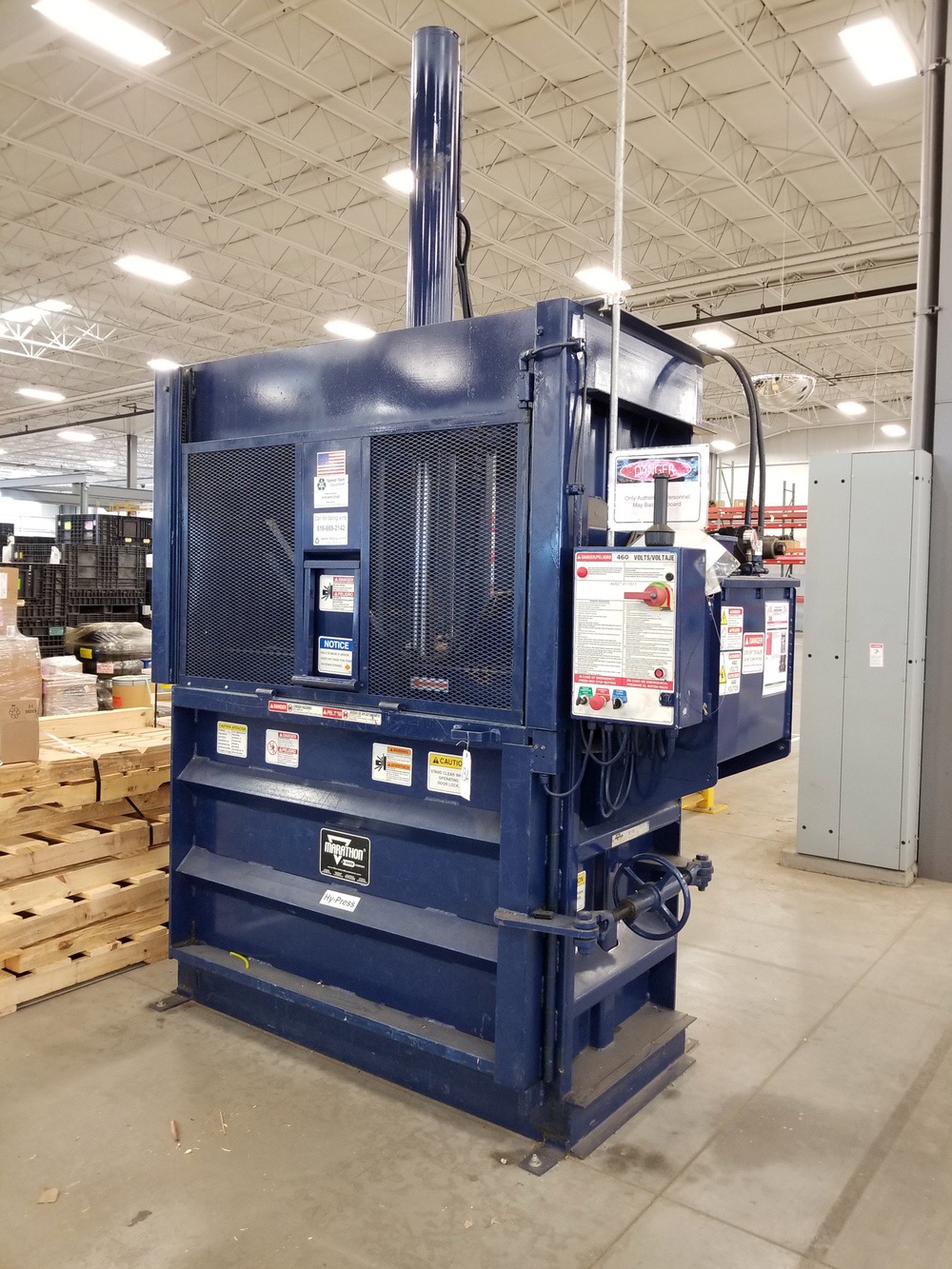 Marathon Model V6030HD 04 Hydraulic Vertical Baler, Approx 2010 Year of ...