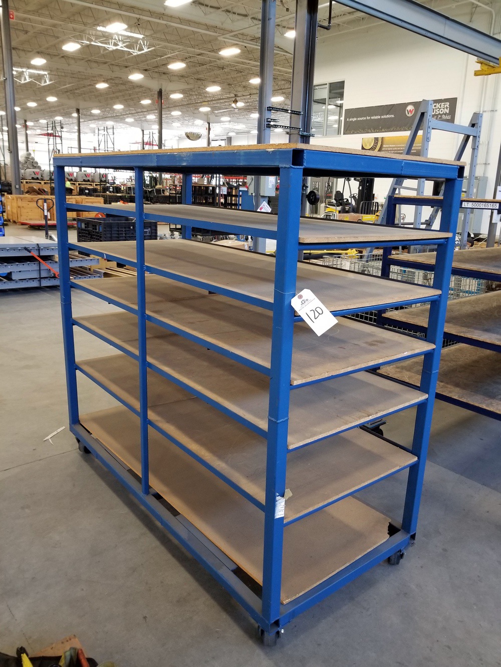 Lot of (5) Portable Shelving Units | Seller to Load at No Cost to Buyer