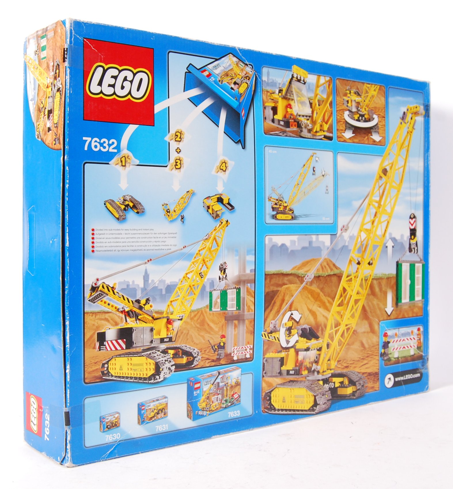 A Lego City boxed set No. 7632 ' Crawler Crane '. Vendor assures us set ...