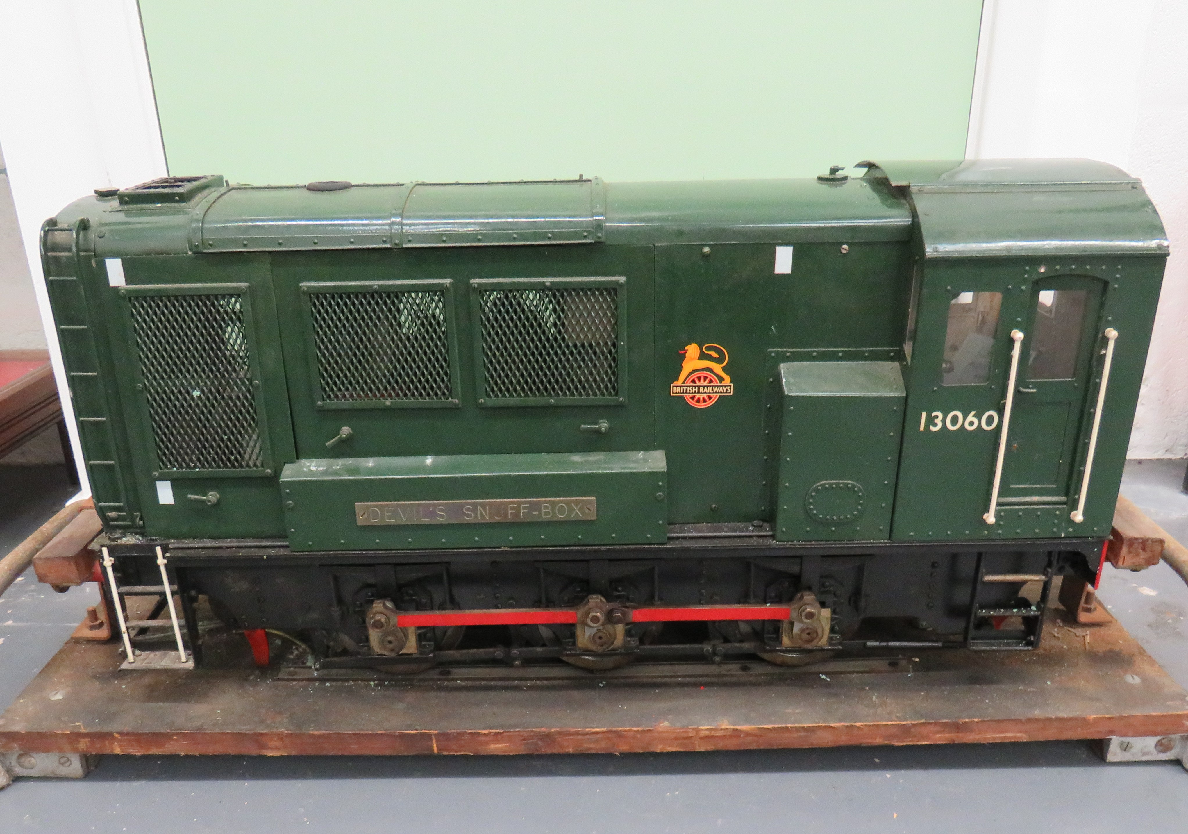 Live Diesel British Rail Class 08 shunting locomotive A superb 4 1/2 ...