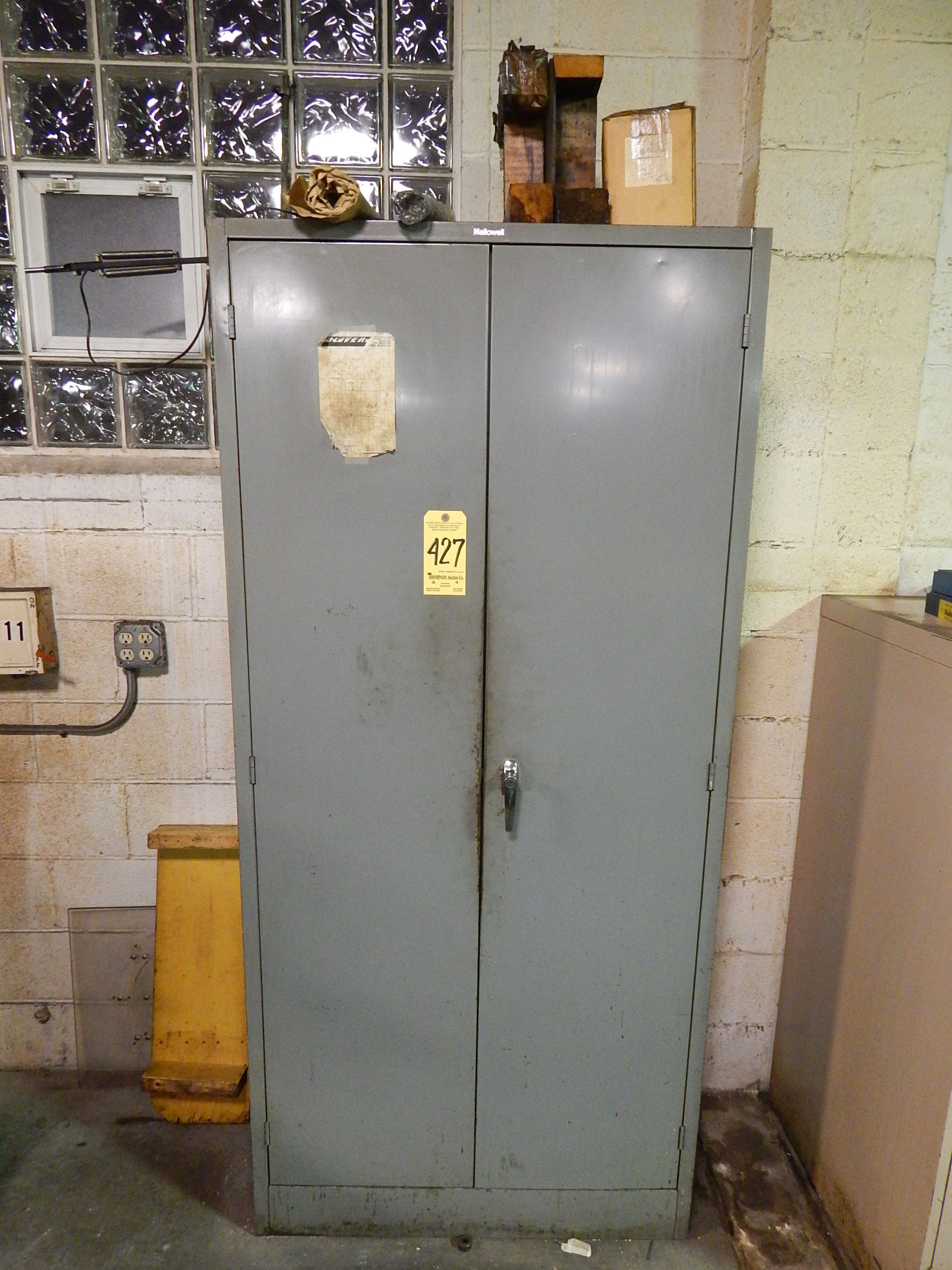 2-Door Upright Storage Cabinet