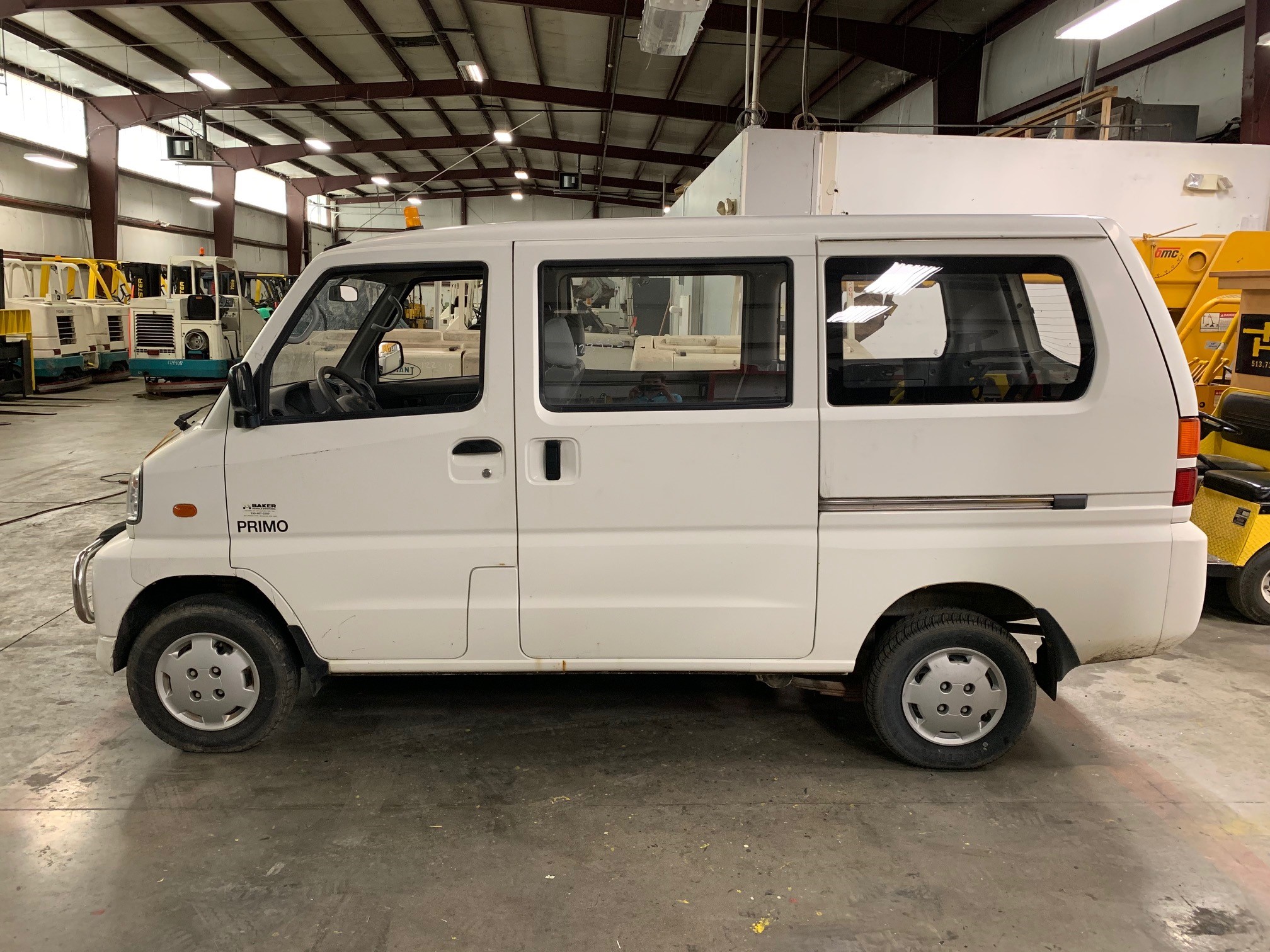 2012 VANTAGE PRIMO UTILITY VAN, 1.2 L EFI DOHC 16-VALVE CACTEK GASOLINE ...