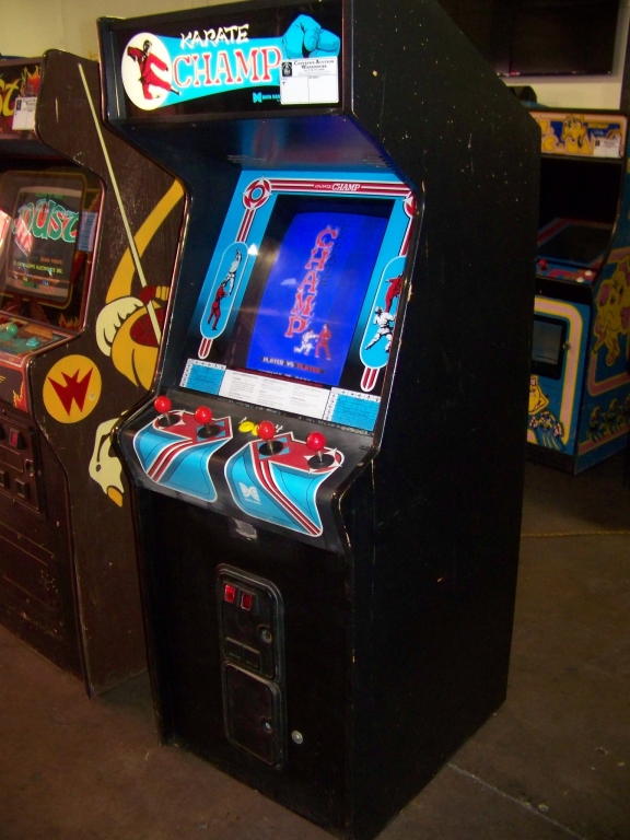 KARATE CHAMP CLASSIC ARCADE GAME; Item is in used condition. Evidence ...
