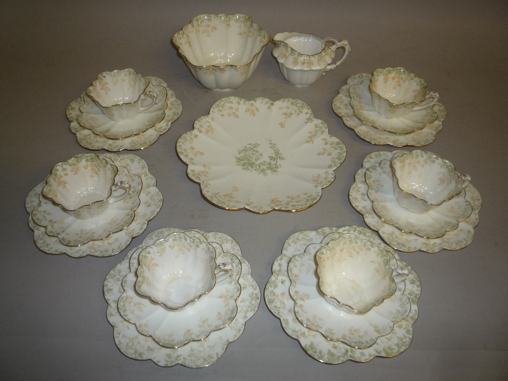 THE FOLEY CHINA TEASET, various Registration numbers, pattern No.5043 ...