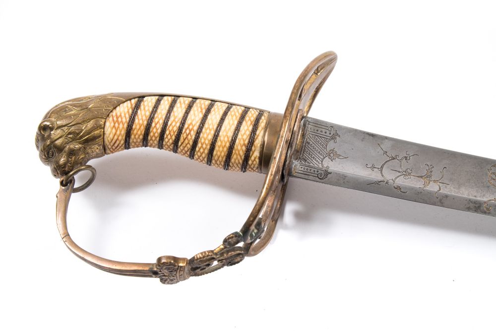 A British 1803 pattern Light Infantry Officer's sword by J J Runkel ...