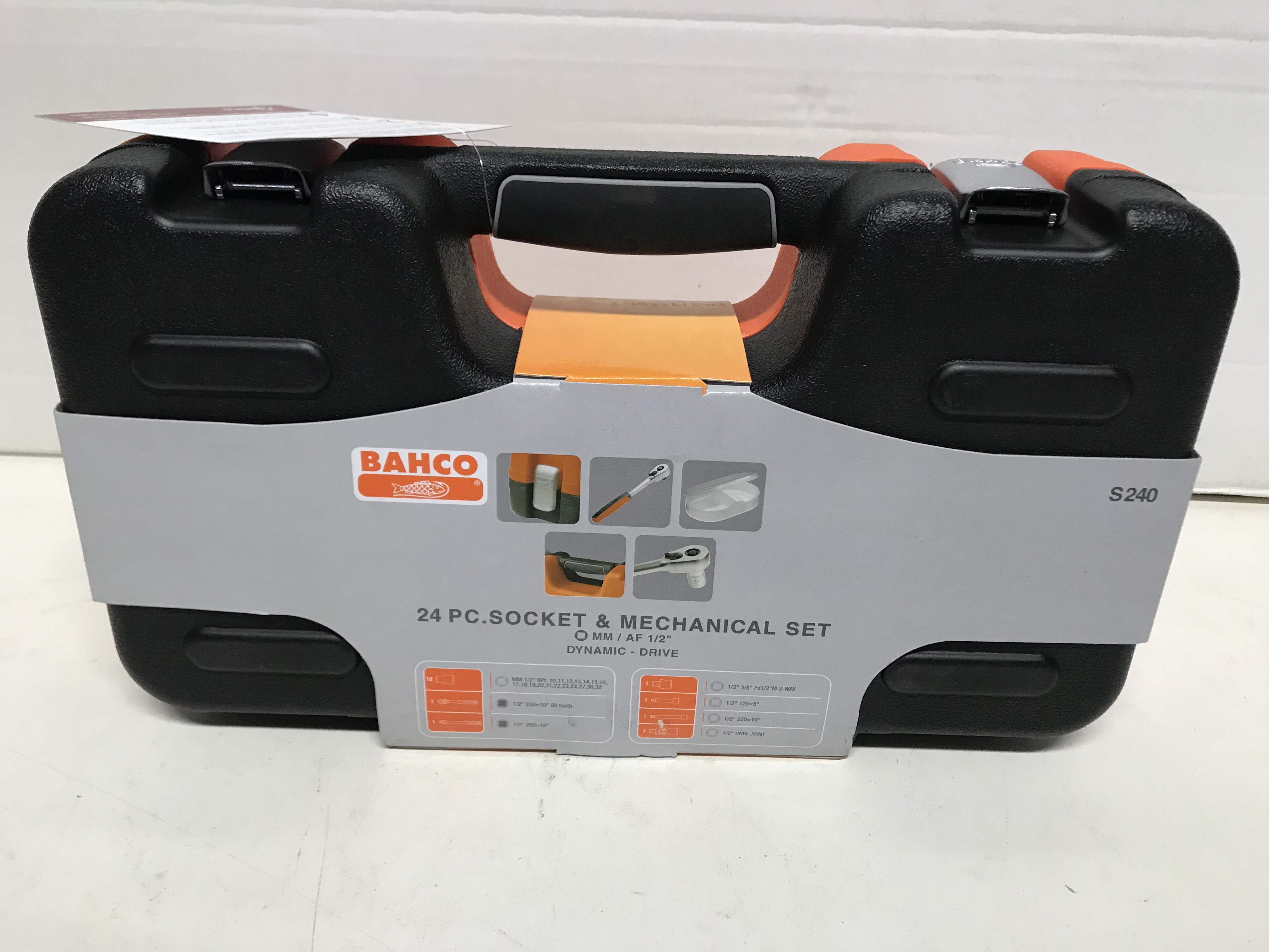 1 x Bahco S240 Socket Set 24 Piece 1/2 Square DriveMake: BahcoModel ...