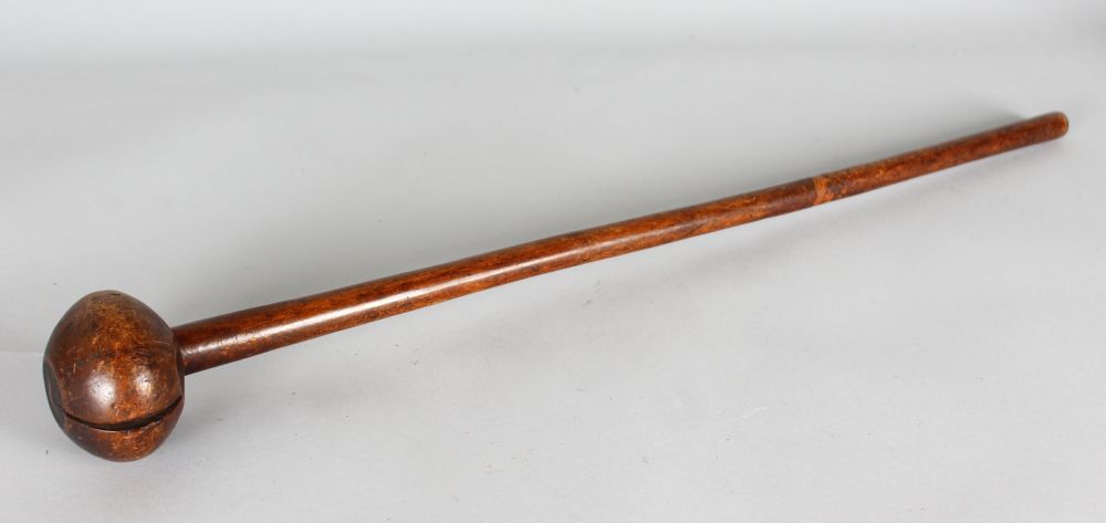 A KNOBKIERIE, ZULU, SOUTH AFRICA. Wood. Knobkerrie, knopkierie ...