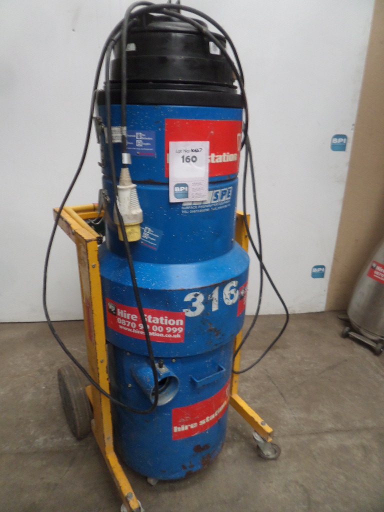 SPE VAC 316-1 {027086} HEAVY DUTY DUST EXTRACTION UNIT 110v 32amp ...