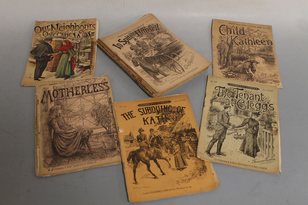 A COLLECTION OF 'HORNER'S PENNY STORIES', magazines from late 1800s and ...