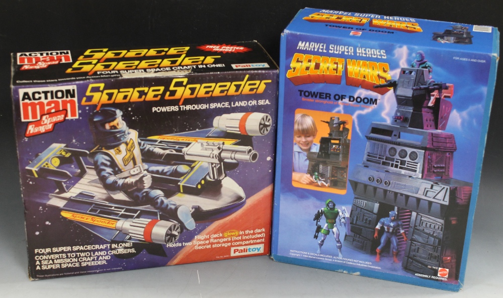 A BOXED PALITOY ACTION MAN SPACE RANGER SPACE SPEEDER, together with a ...