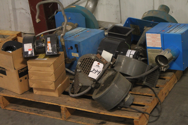 Lot of Reflect-O-Ray Radiant Heaters & Fans