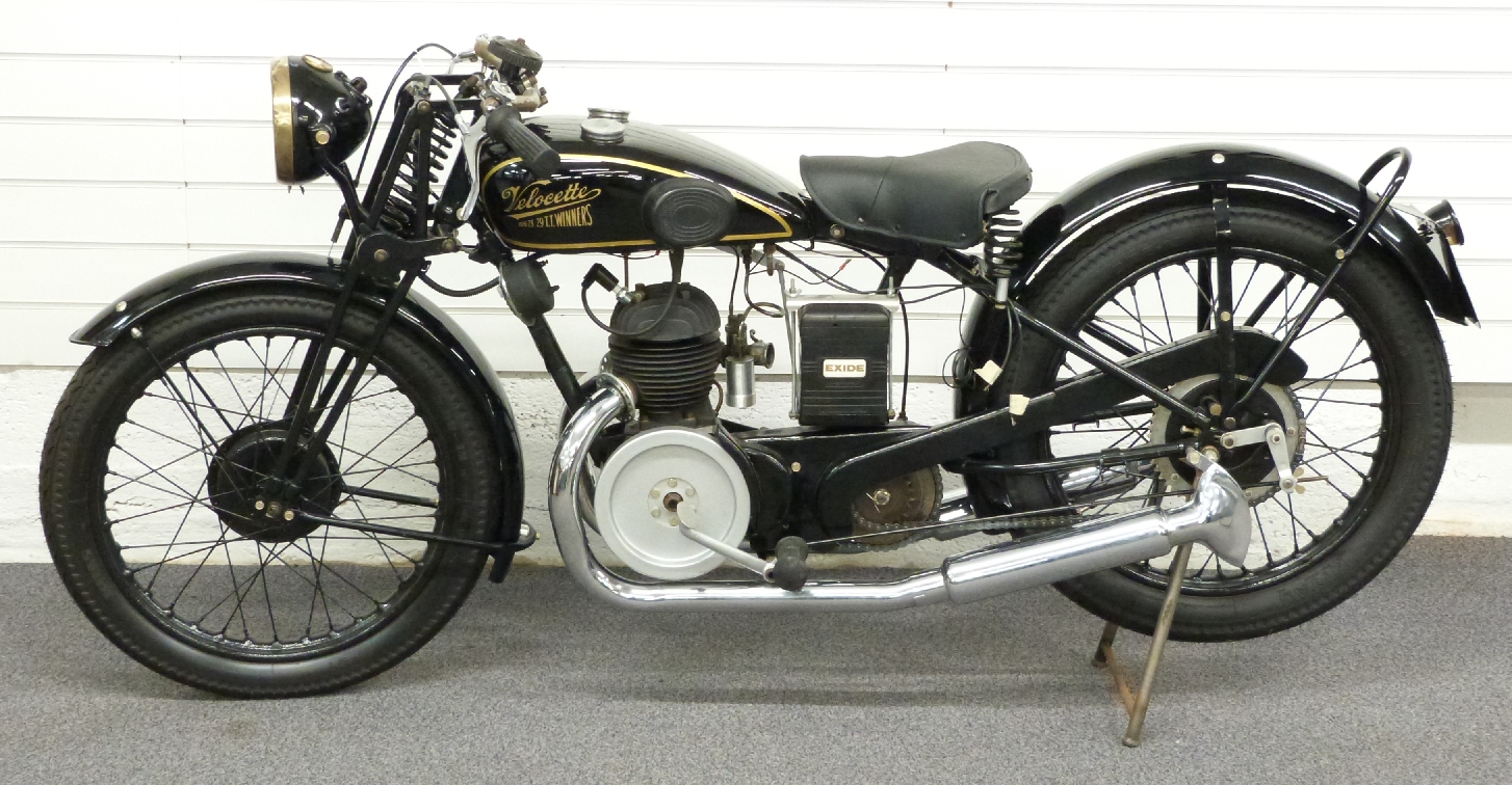 1930 Velocette 250cc GTP motorcycle, much restoration carried out ...