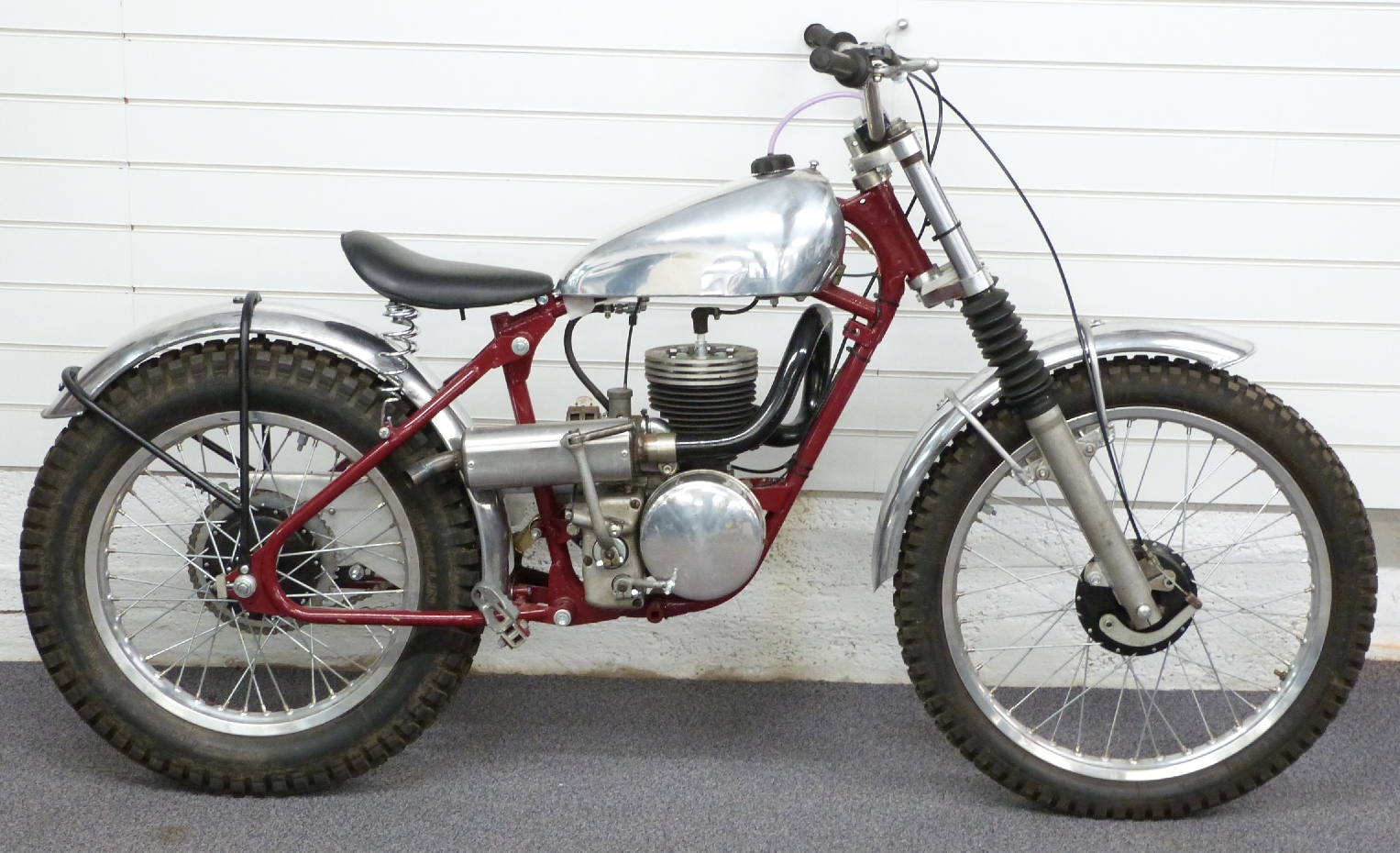 1950s James 197cc Villiers engined trials motorcycle with many ...