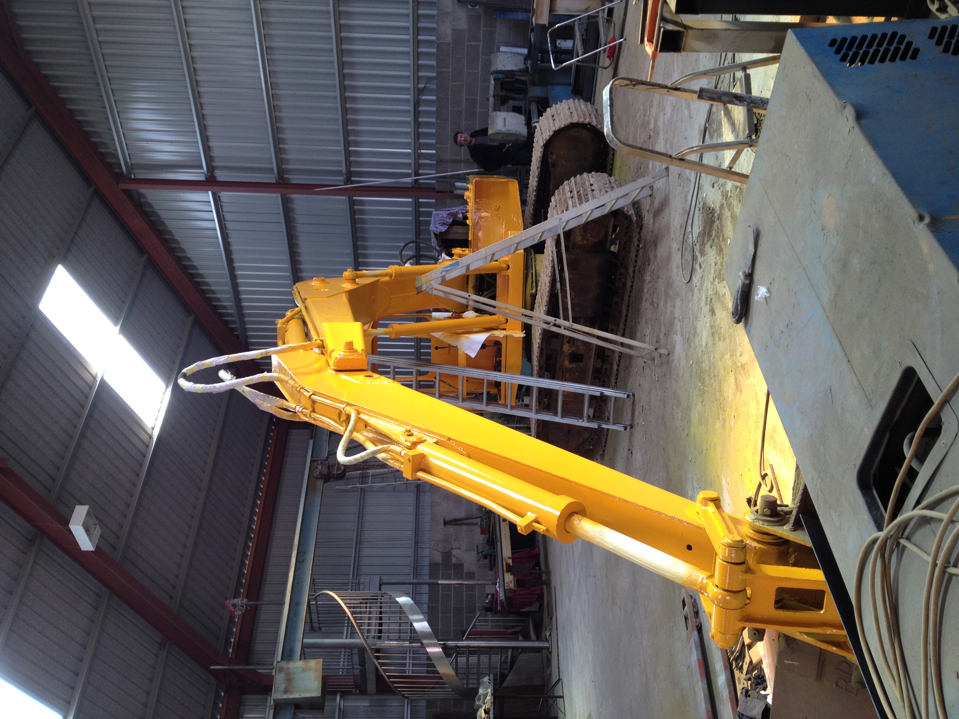 HYMAC 580C 360 EXCAVATOR, STEEL TRACKED, CIRCA 1980,s, SERIAL NO ...