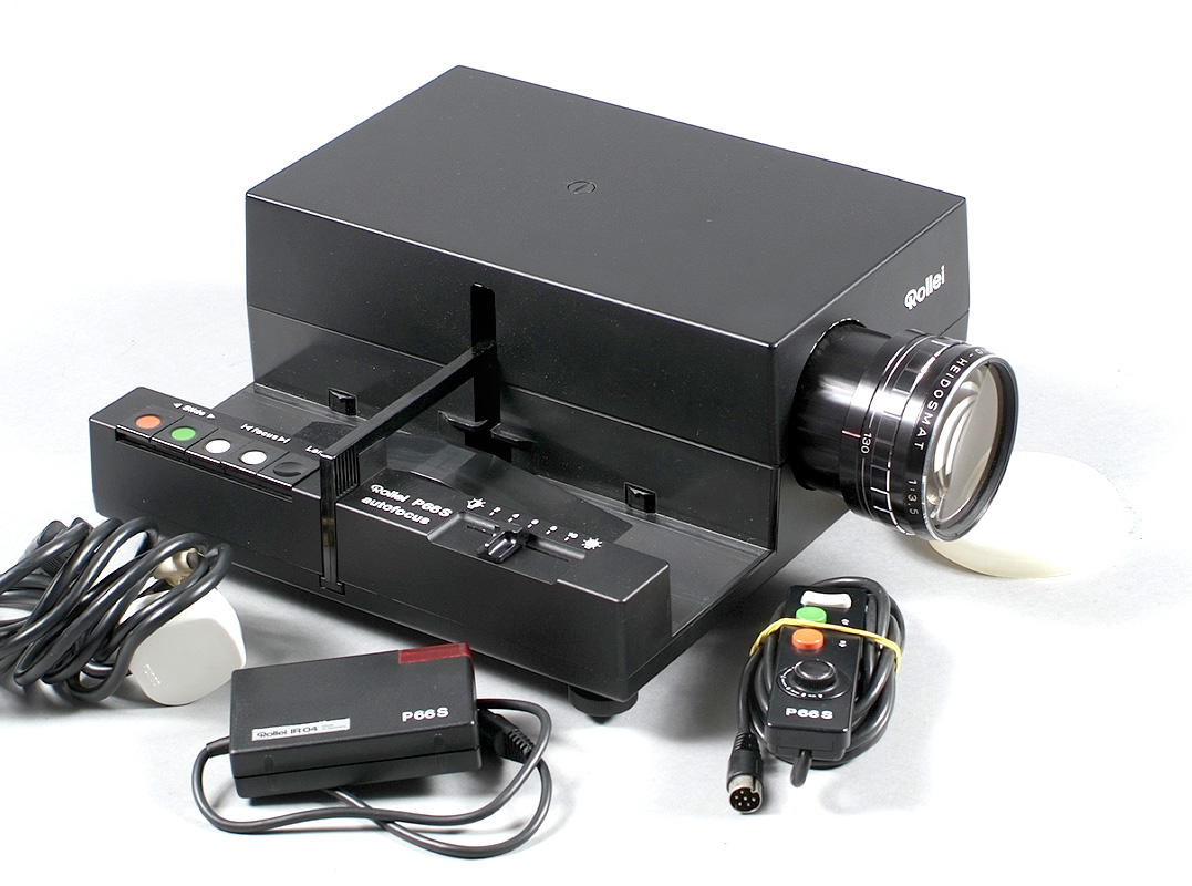 Rollei P66S Autofocus 6x6 Slide Projector. With Vario Heidosmat 110 ...