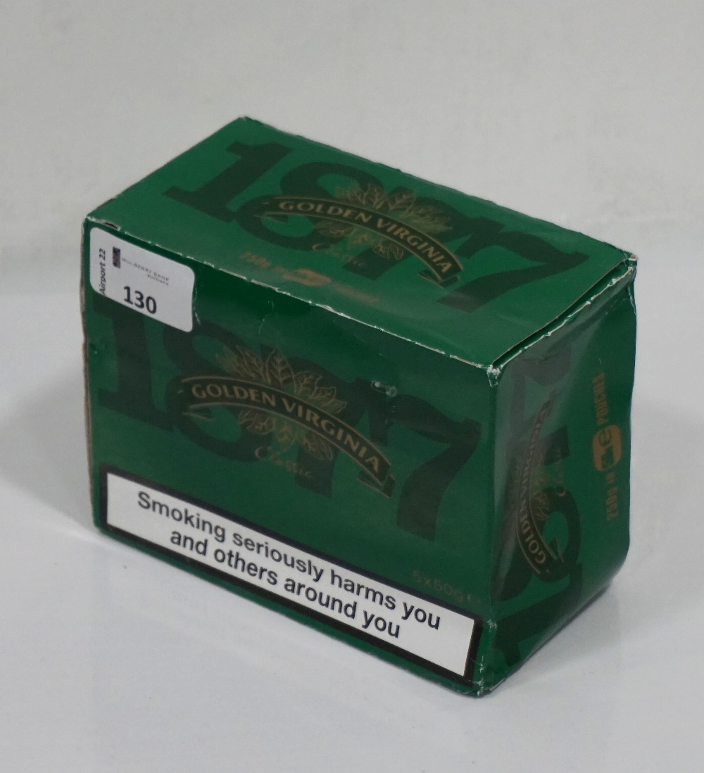 GOLDEN VIRGINIA CLASSIC ROLLING TOBACCO 250g in 50g pouches. Please ...