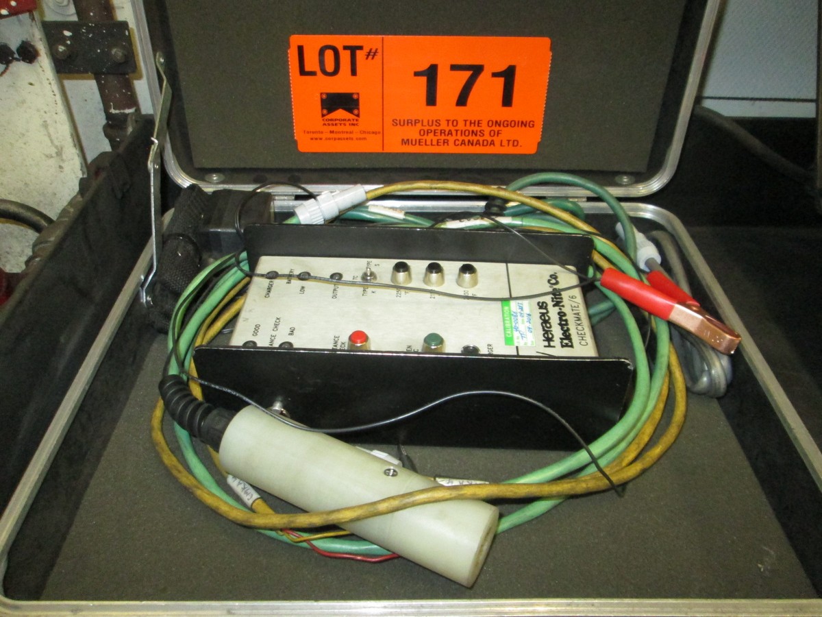 HERAEUS ELECTRO-NITE CHECKMATE/6 INSTRUMENT TESTER