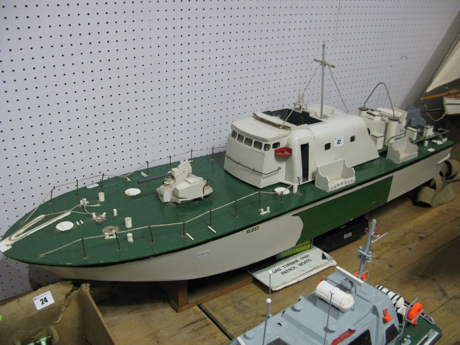 A Large Scale Model of K.D. Perkasa Gas Turbine Fast Patrol Boat, all ...