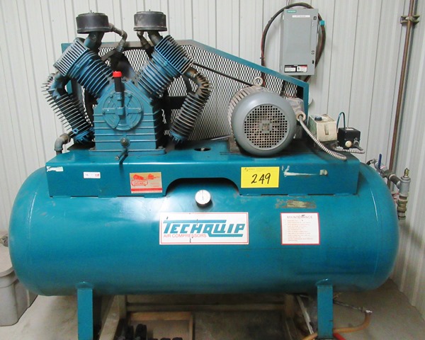 TECHQUIP 10HP AIR COMPRESSOR, S/N 139537