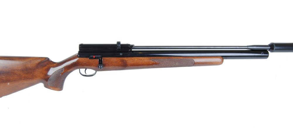 .22 Webley FX 2000, pcp bolt action air rifle, with 8 shot magazine ...