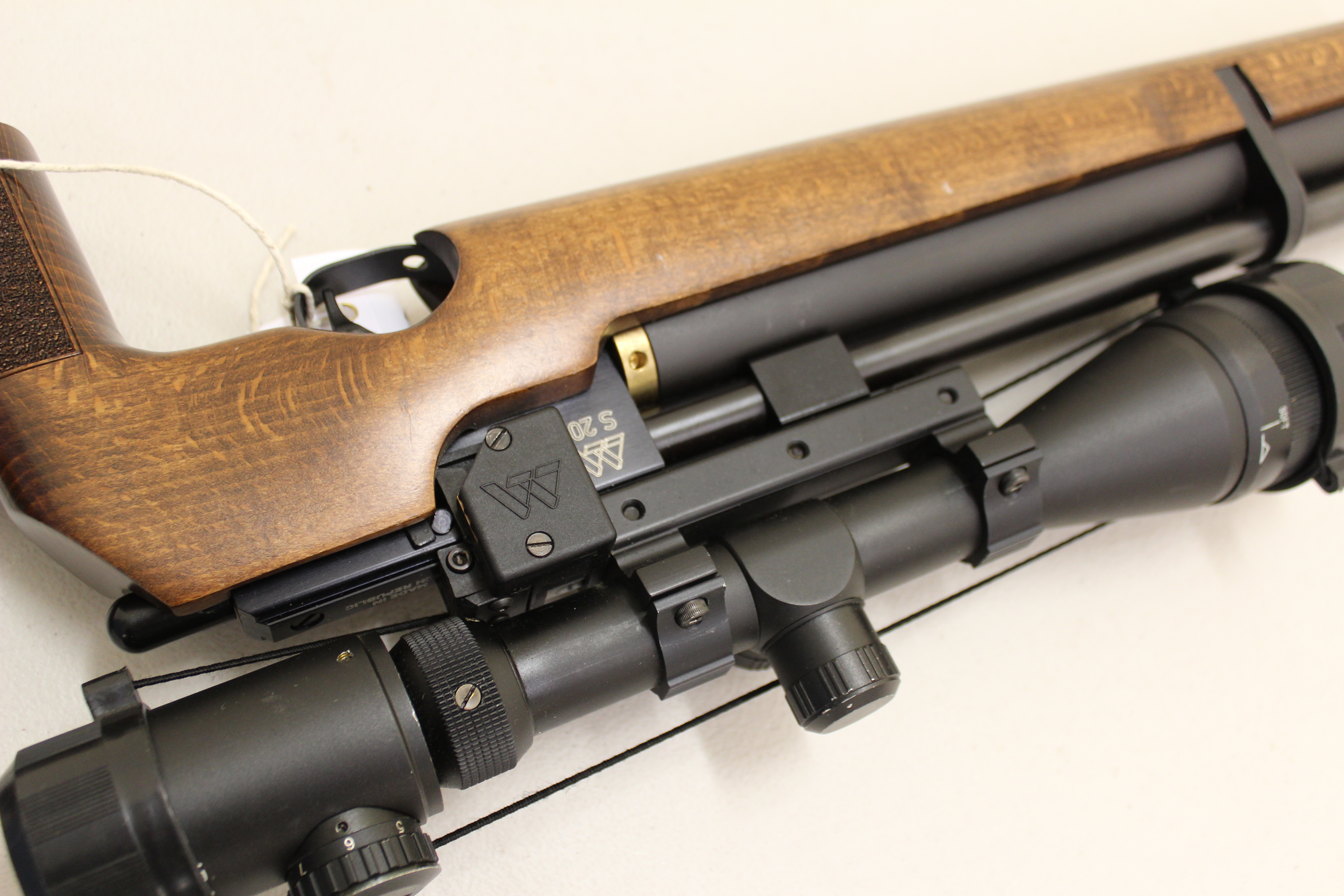 .177 Air Arms S200, pcp, bolt action air rifle, multi-shot magazine ...