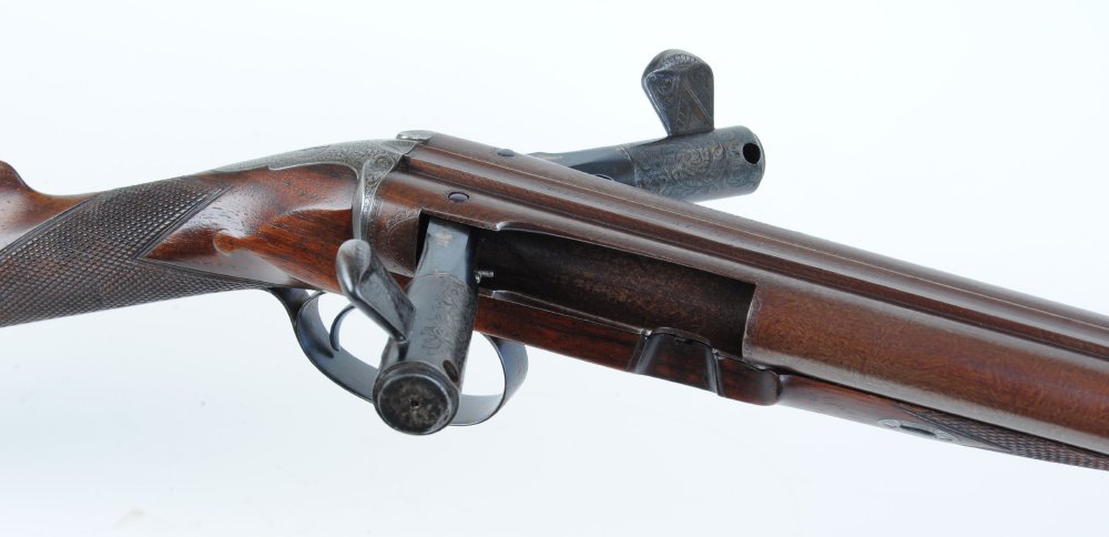 16 bore breech loading needle fire double sporting gun by J Needham ...