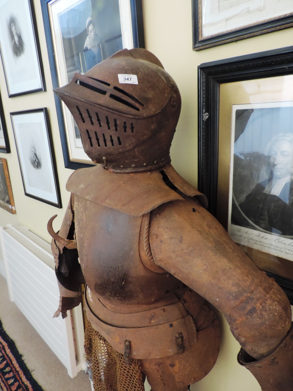 A Victorian Suit of Armour, in the 16th Century style, the late ...