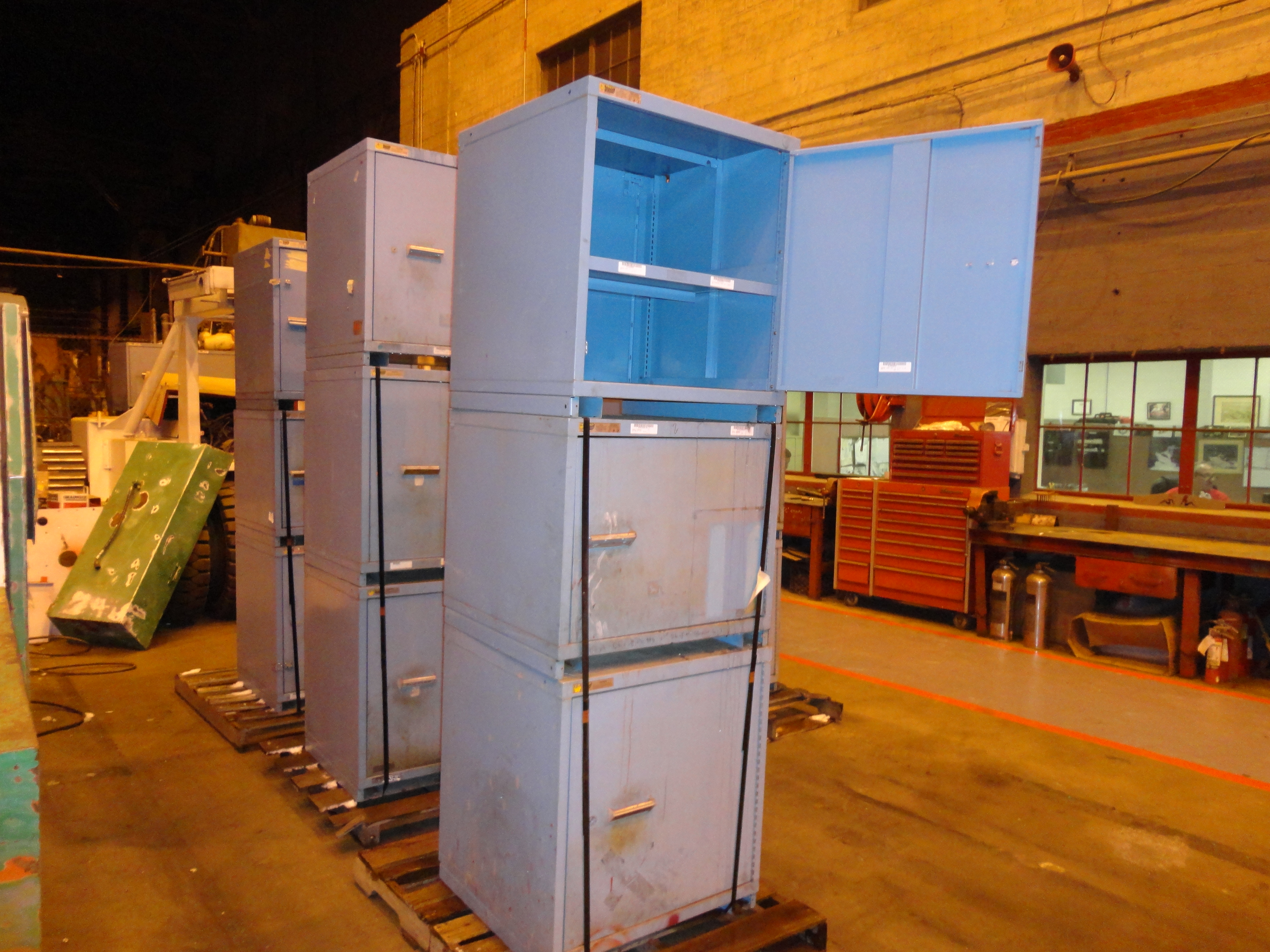 Lot of 3 Vidmar Cabinets