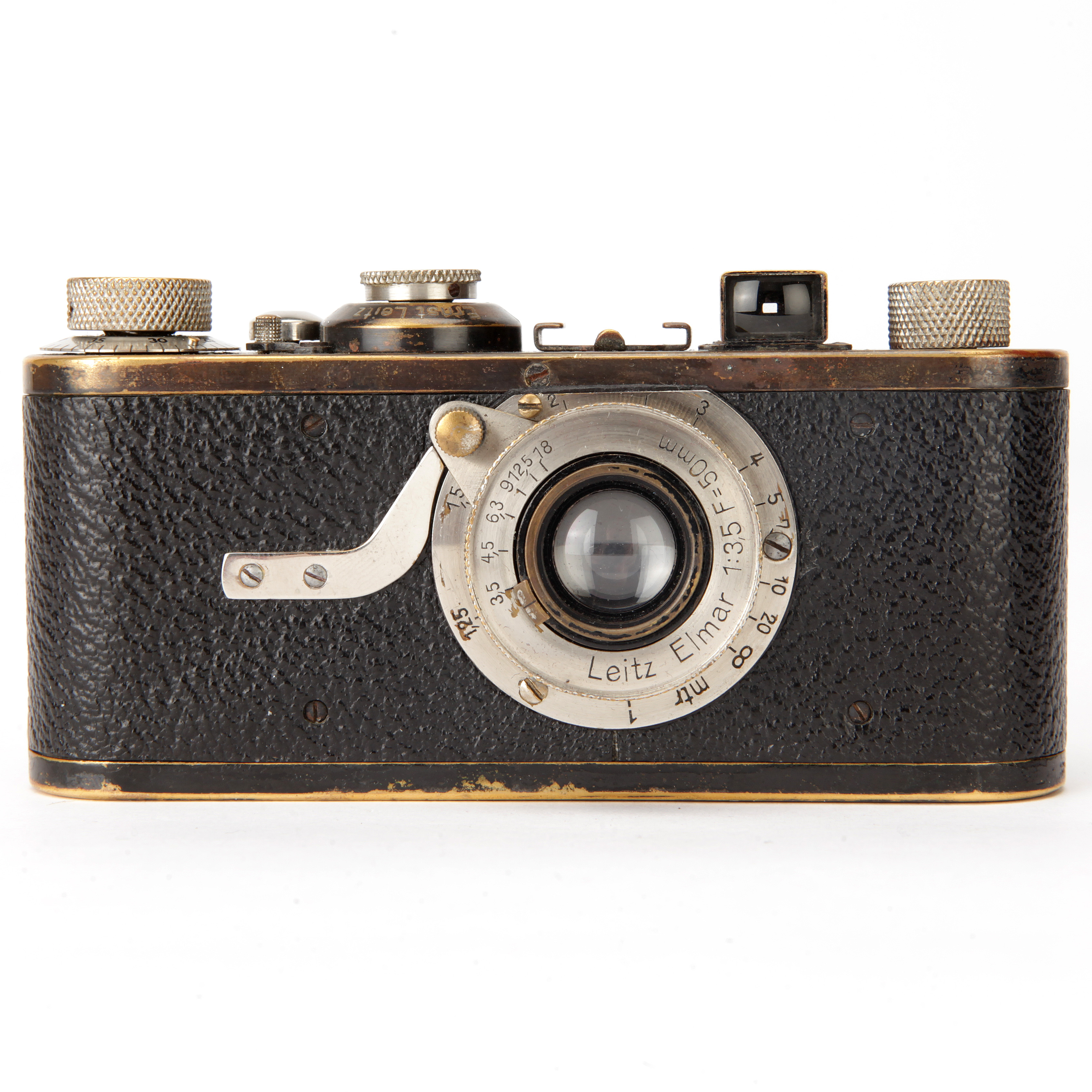 A Leica Model Ia Camera, 1929, black/nickel, serial no. 15709, with ...