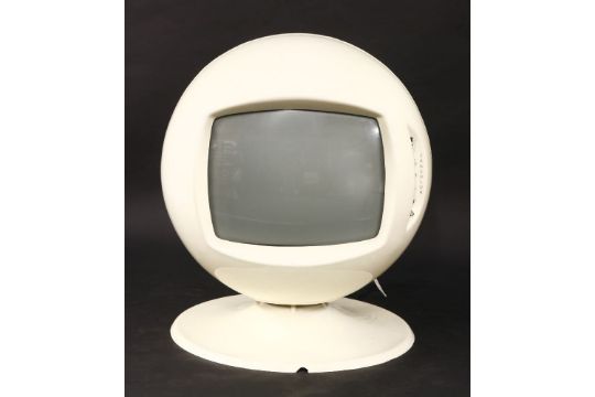 A Keracolor Sphere television,designed by Arthur Bracegirdle in 1968 ...