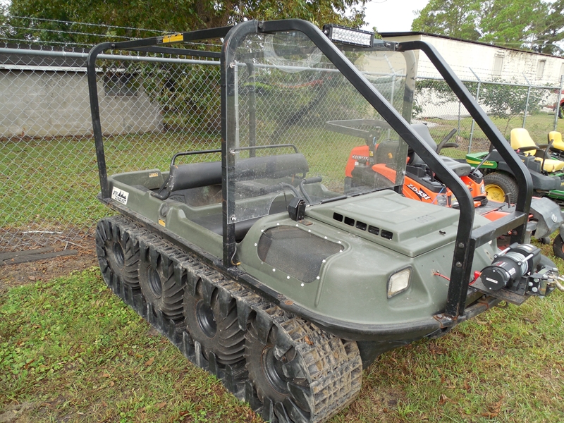 Argo Conquest 8 wheel amphibious w/ tracts Kohler 20 HP engine, roll ...