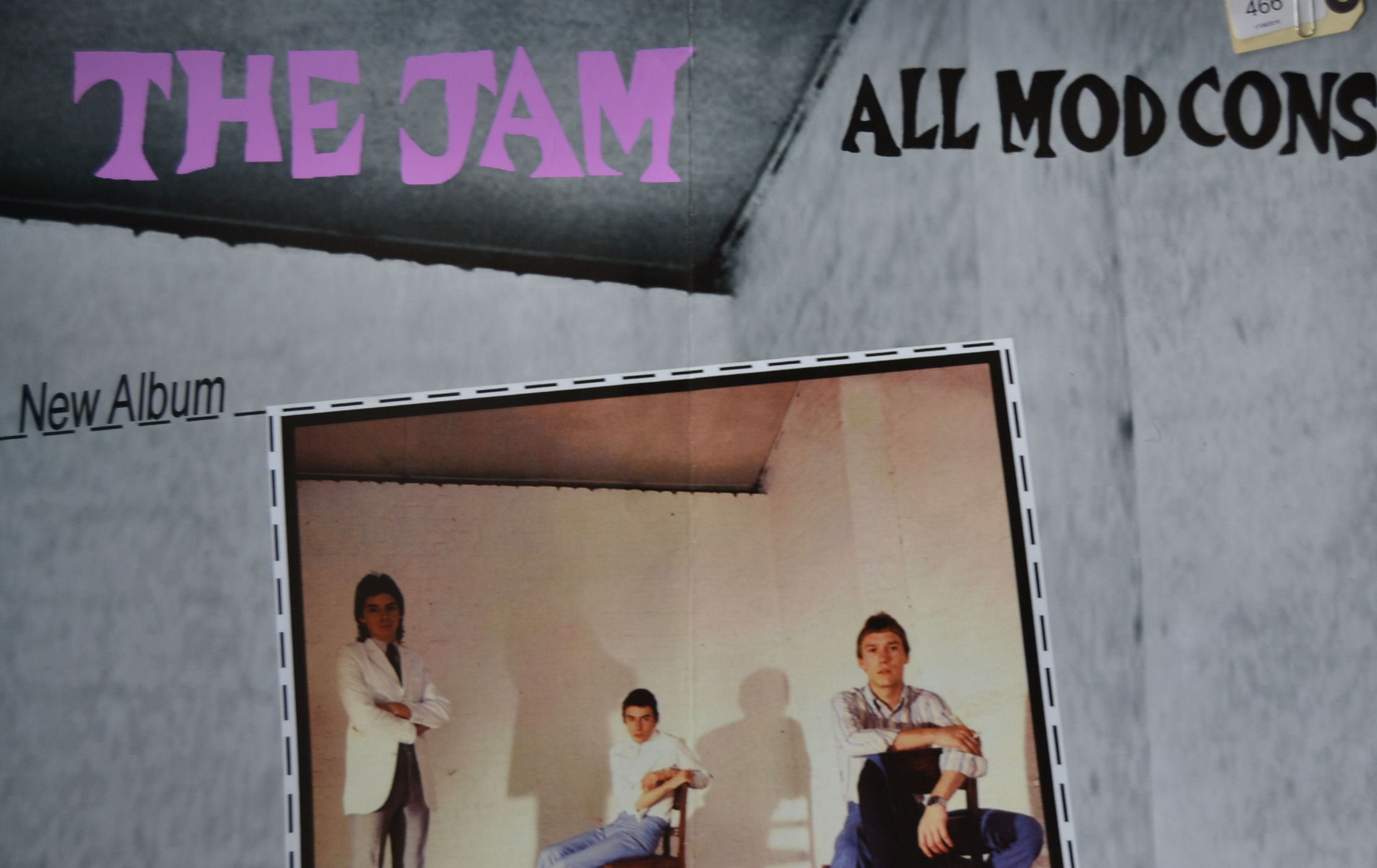 The Jam - All Mod cons poster, promoting the All Mod Cons album and ...