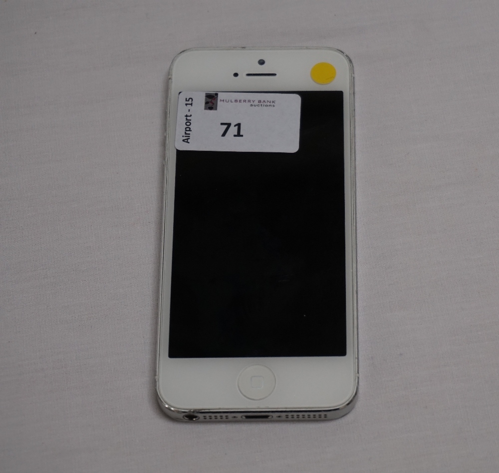 APPLE IPHONE 5 16GB - MODEL A1429 IMEI: 013622001413299. NOT i-cloud ...