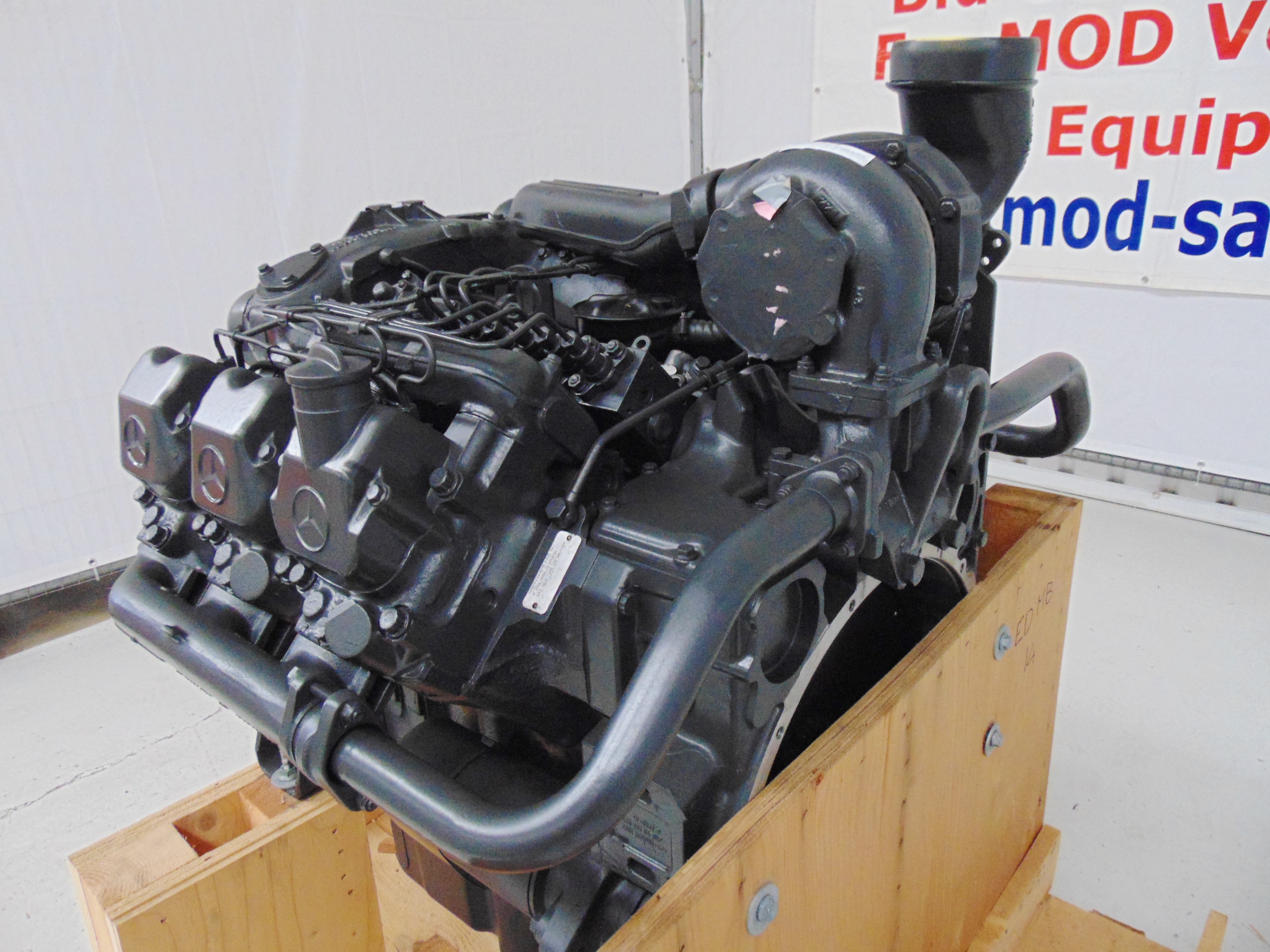 You are bidding on a Factory Reconditioned Mercedes-Benz OM441 V6 Turbo ...