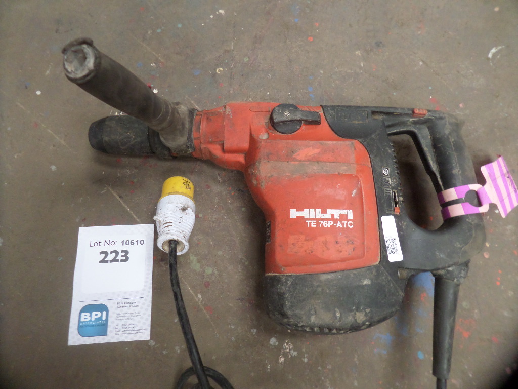 HILTI TE-76P-ATC {025248} LIGHT/MEDIUM DUTY BREAKER 110v 16amp ...