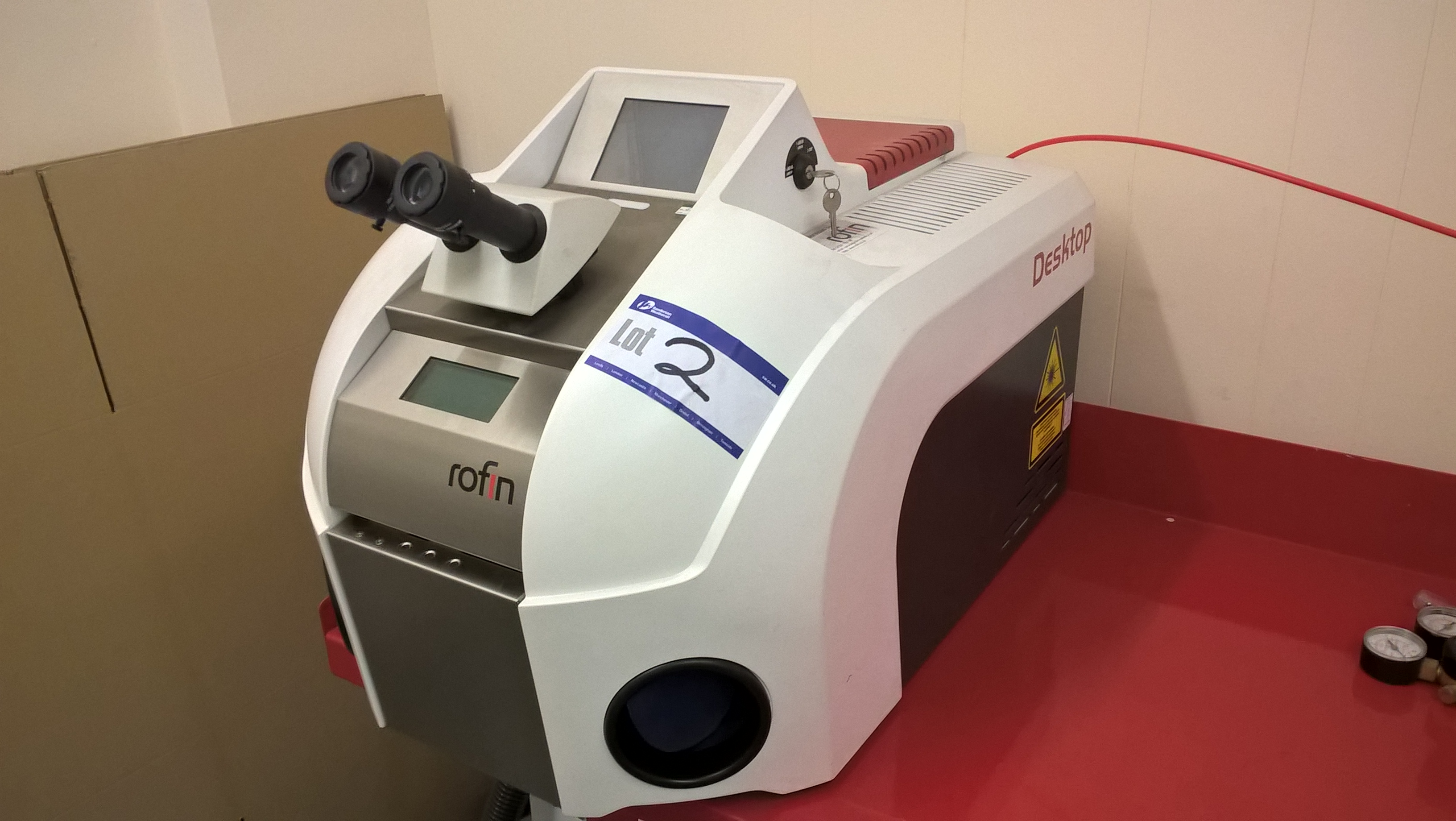 Rofin Desktop Laser Welder, serial no. 100101751/245, year of ...