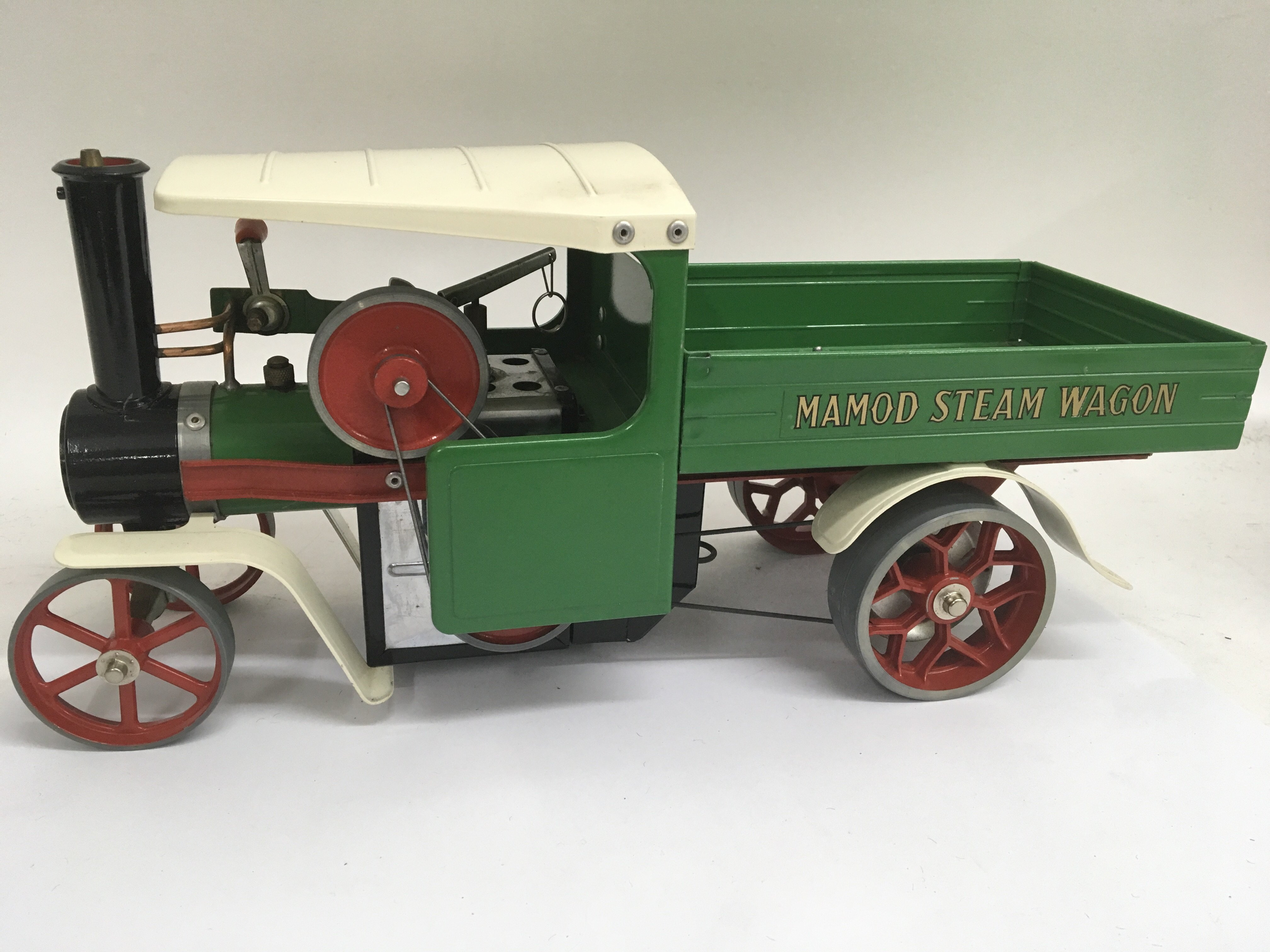 A boxed Mamod SW1 steam wagon