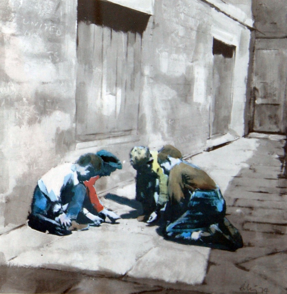 •HAROLD RILEY (b.1934) ARTIST SIGNED LIMITED EDITION COLOUR PRINT ...