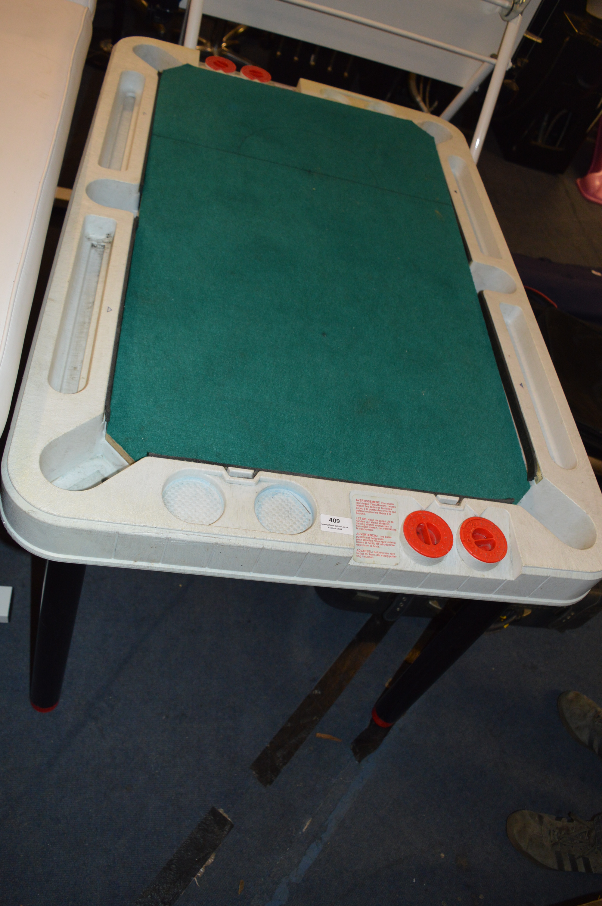 Fisher Price 3-in-1 Games Table; Pool, Table Tennis and Hockey